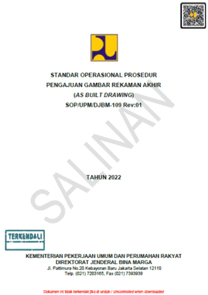 SOP/UPM/DJBM-109 Rev:01 Standar Operasional Prosedur Pengajuan Gambar ...