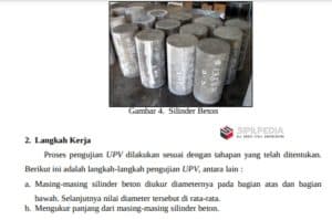 Laporan Uji UPV | Sipilpedia