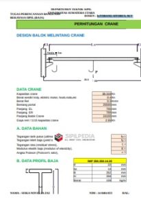 Perhitungan Crane | Sipilpedia