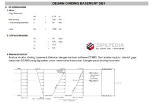 DESAIN DINDING BASEMENT DB1 | Sipilpedia