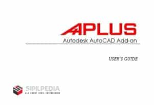 USER’S GUIDE APLUS Autodesk AutoCAD Add-on | Sipilpedia