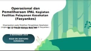 Operasional dan Pemeliharaan IPAL Kegiatan Fasilitas Pelayanan ...
