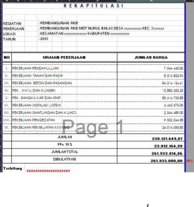 RAB Dan Gambar Desain Pembangunan Gedung RKB | Sipilpedia