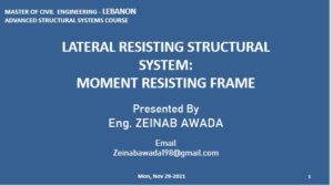 LATERAL RESISTING STRUCTURAL SYSTEM: MOMENT RESISTING FRAME | Sipilpedia