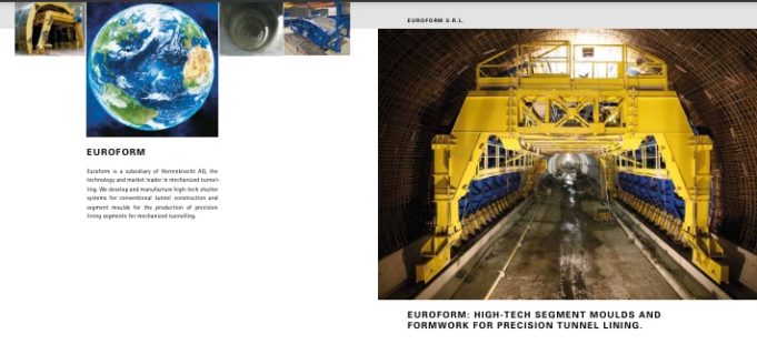 Euroform: High-Tech Segment Moulds and Formwork for PRECISION tunnel ...