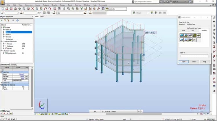 Autodesk Structural Robot R.C.C Villa Design in UAE | Sipilpedia
