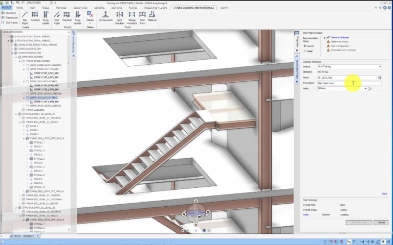 Aveva E3D Videos Stairs, Ladders and Handrail Modelling | Sipilpedia