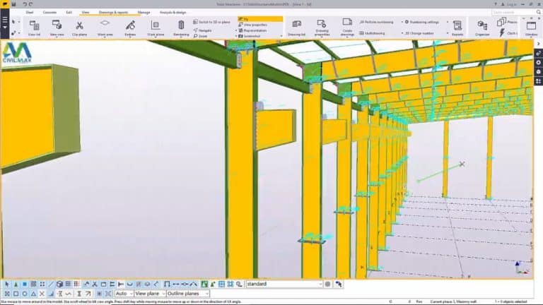 How to Create Crane rail supports using PEB Tools in Tekla Structures | Sipilpedia