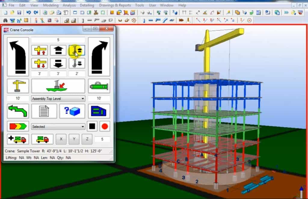Tekla Structures Construction Simulation Tutorial | Sipilpedia