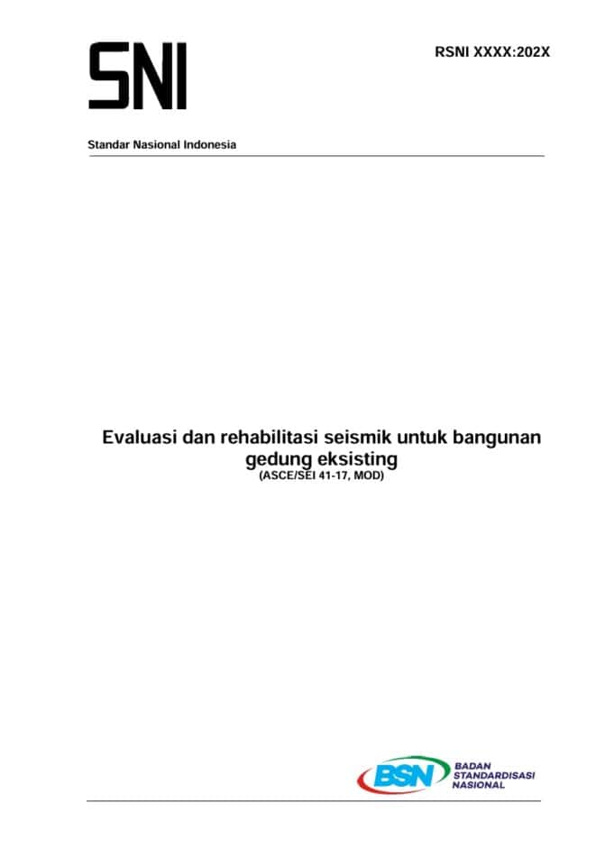 RSNI Evaluasi dan Rehabilitasi Seismik untuk Bangunan Gedung Eksisting ...