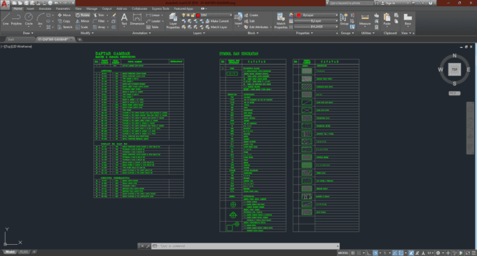 Denah dan Gambar CAD Arsitek Mesjid_01-DAFTAR-GAMBAR | Sipilpedia