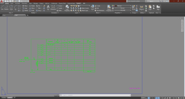 Denah dan Gambar CAD Arsitek Ruko_ME Ruko E-04 | Sipilpedia