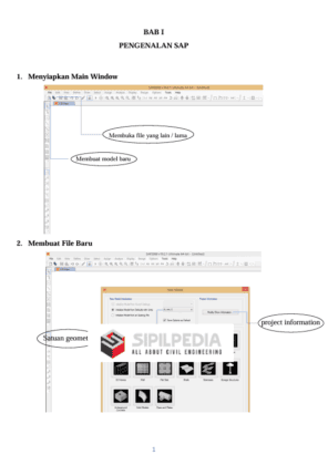 MODUL SAP | Sipilpedia