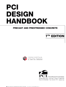 PCI DESIGN HANDBOOK PRECAST AND PRESTRESSED CONCRETE 7TH EDITION ...