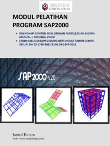 MODUL PELATIHAN PROGRAM SAP2000 | Sipilpedia