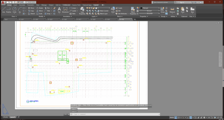 Denah dan Gambar CAD High Building Hotel A1-010 | Sipilpedia