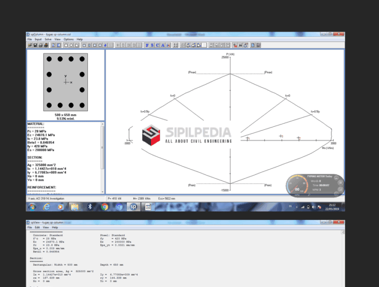 CARA PENGGUNAAN APLIKASI SPCOLUMN | Sipilpedia
