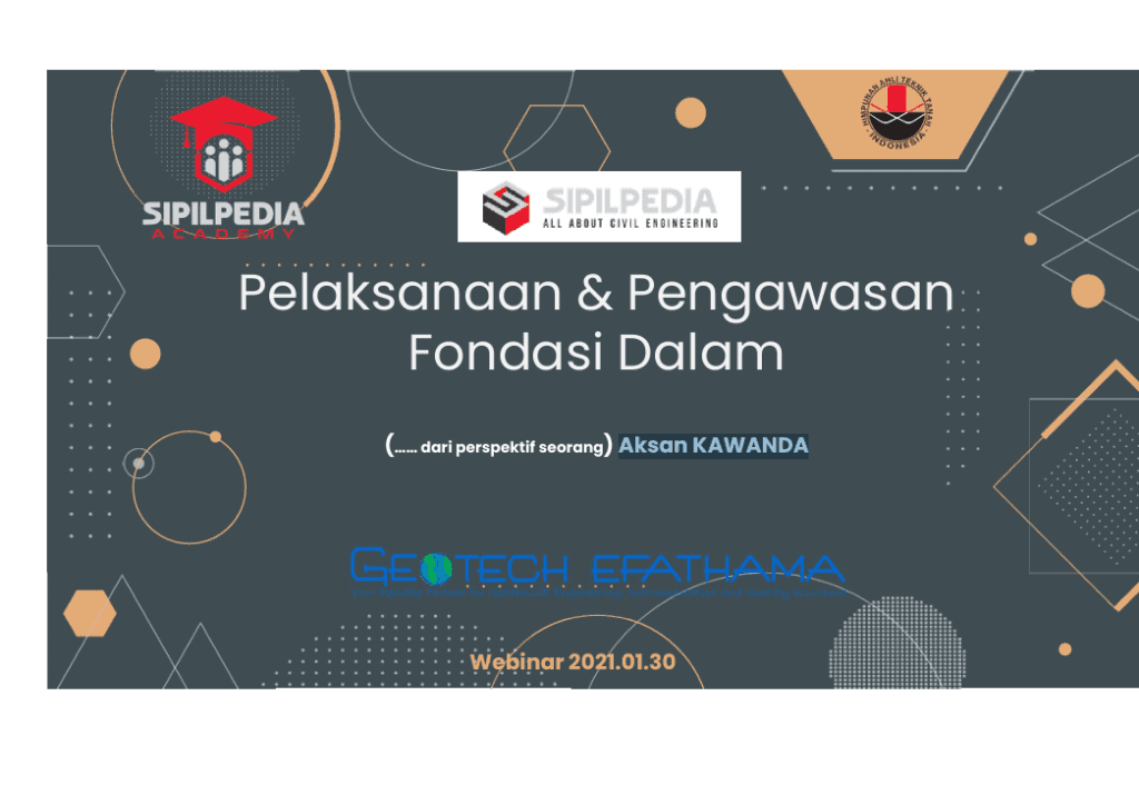 Pelaksanaan dan Pengawasan Fondasi Dalam | Sipilpedia