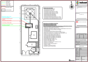 Denah dan Gambar CAD Tower BTS_14BRS004_BREBES | Sipilpedia