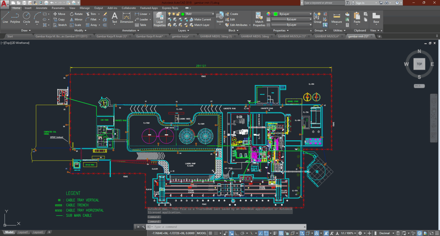 Denah dan Gambar CAD_Gambar Kerja Bangunan_Gambar Rumah | Sipilpedia