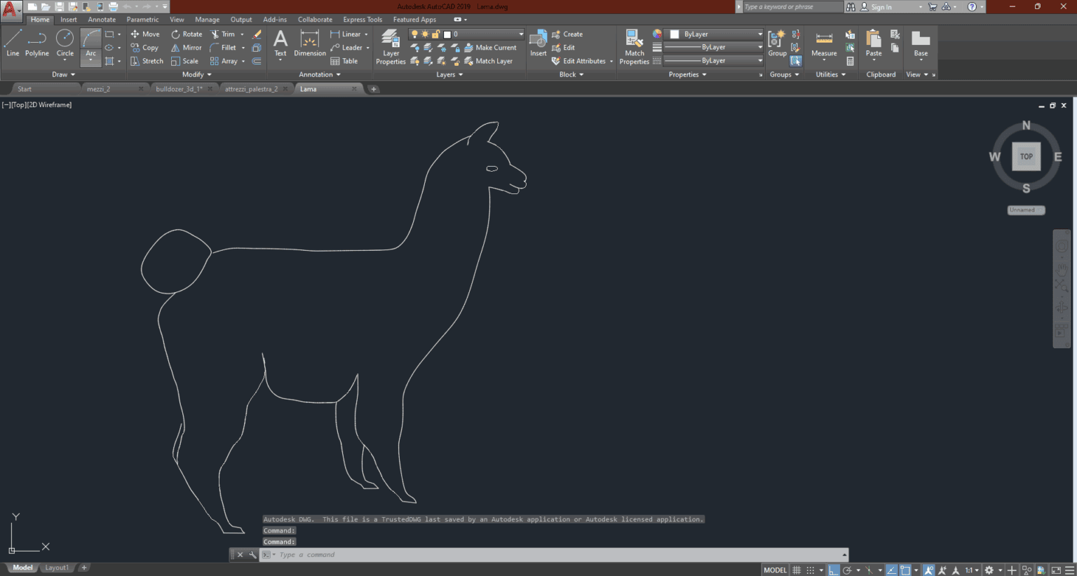 GAMBAR AUTOCAD_Detailing CAD_Detail Animals 2D | Sipilpedia