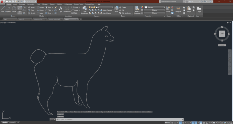 GAMBAR AUTOCAD_Detailing CAD_Detail Animals 2D | Sipilpedia