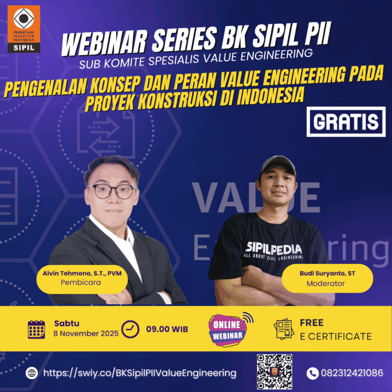 PENGENALAN KONSEP DAN PERAN VALUE ENGINEERING PADA PROYEK KONSTRUKSI DI INDONESIA | Sipilpedia
