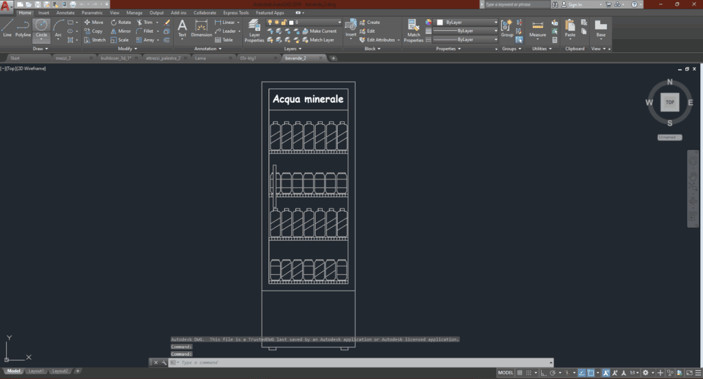 GAMBAR AUTOCAD_Detailing CAD_Detail Asesoris Cafe 2D | Sipilpedia