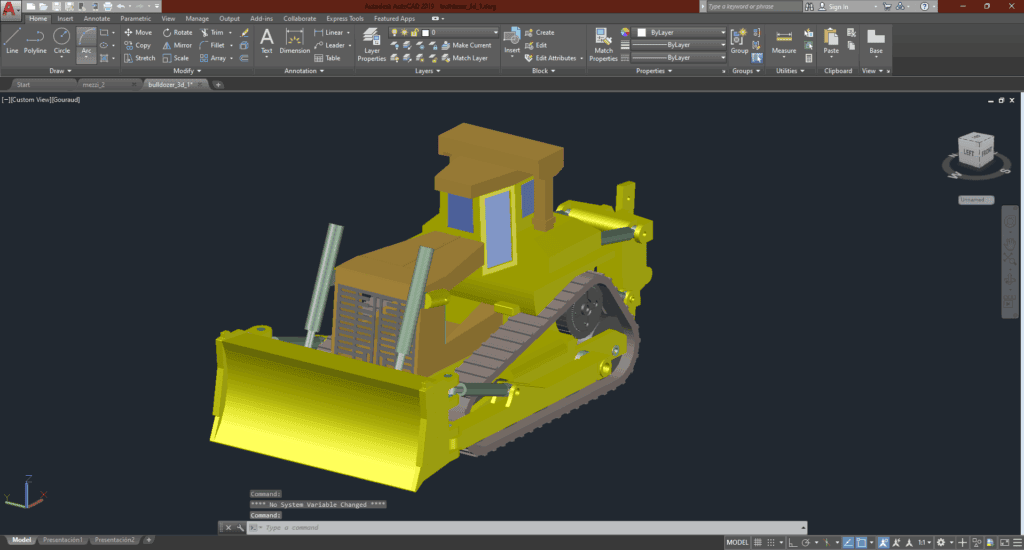 GAMBAR AUTOCAD_Detailing CAD_Detail Alat berat 3D | Sipilpedia