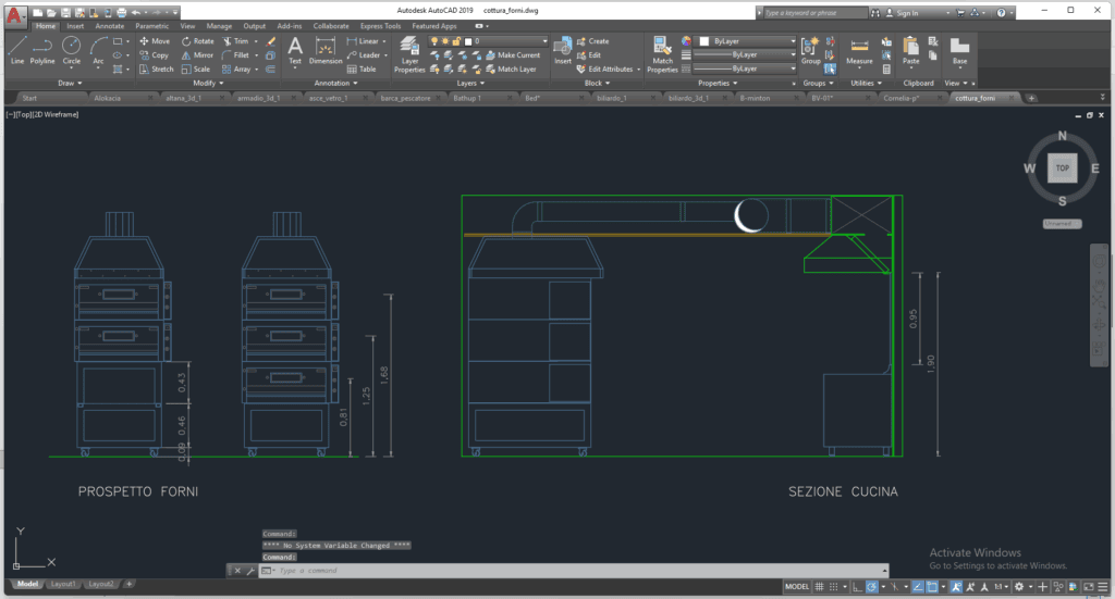 GAMBAR AUTOCAD_Detailing CAD_Detailing Restauran 2D | Sipilpedia