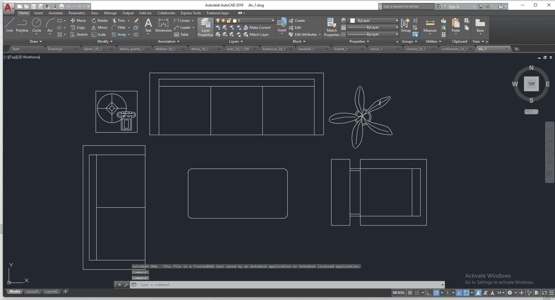 GAMBAR AUTOCAD_Detailing CAD_Detail Kursi Sofa 2D | Sipilpedia