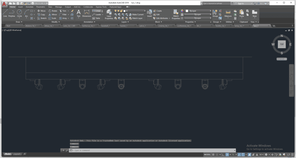 GAMBAR AUTOCAD_Detailing CAD_Detail Lampu expo | Sipilpedia