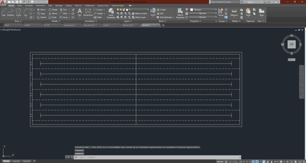 GAMBAR AUTOCAD_Detailing CAD_Detail Swimming pools | Sipilpedia