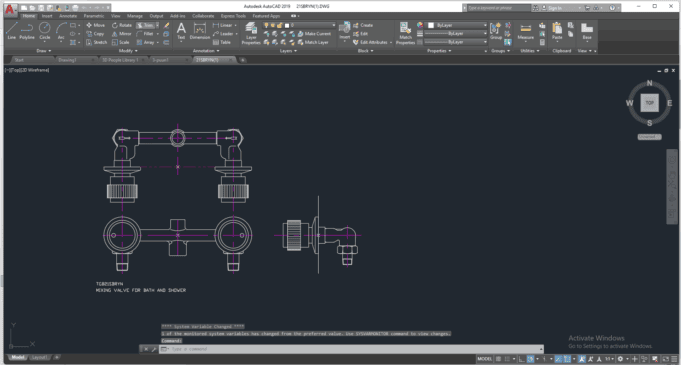 GAMBAR AUTOCAD_Detailing CAD_Detailing Toto 2 | Sipilpedia
