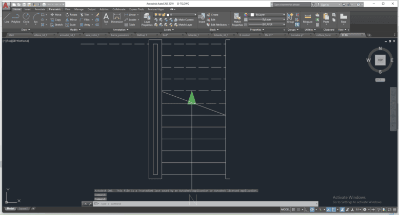 GAMBAR AUTOCAD_Detailing CAD_Detailing Stair | Sipilpedia