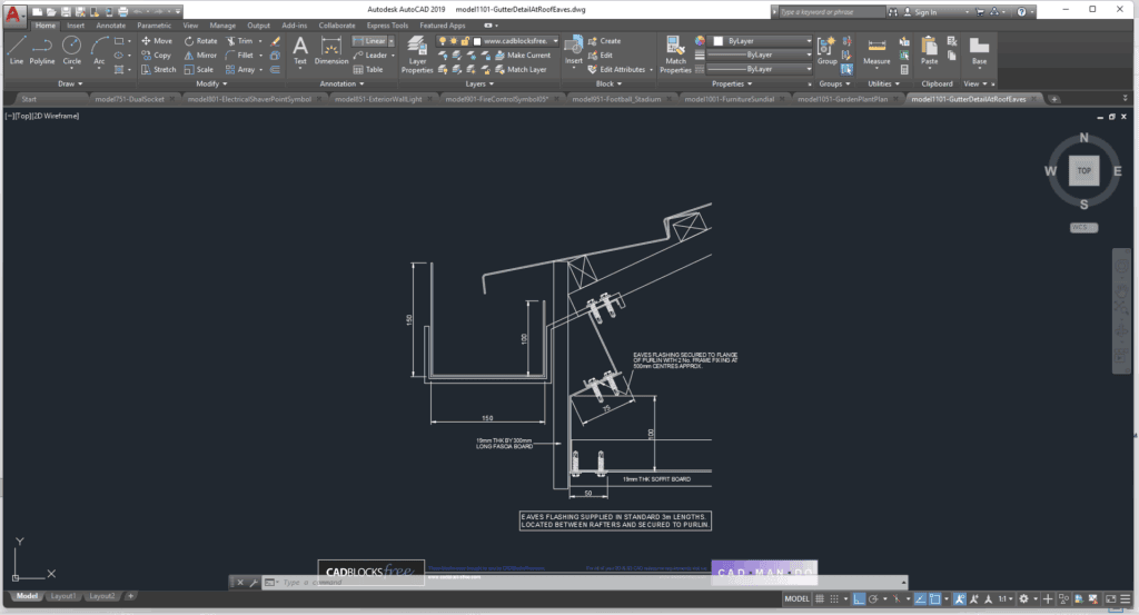 GAMBAR AUTOCAD_Detailing CAD_Modeling model dwg1101-1150 | Sipilpedia