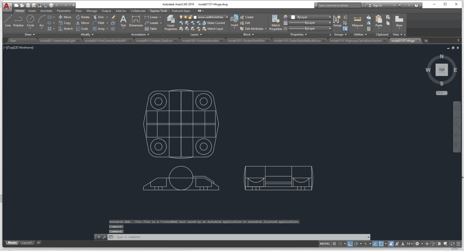 GAMBAR AUTOCAD_Detailing CAD_Modeling model dwg2101-2150 | Sipilpedia
