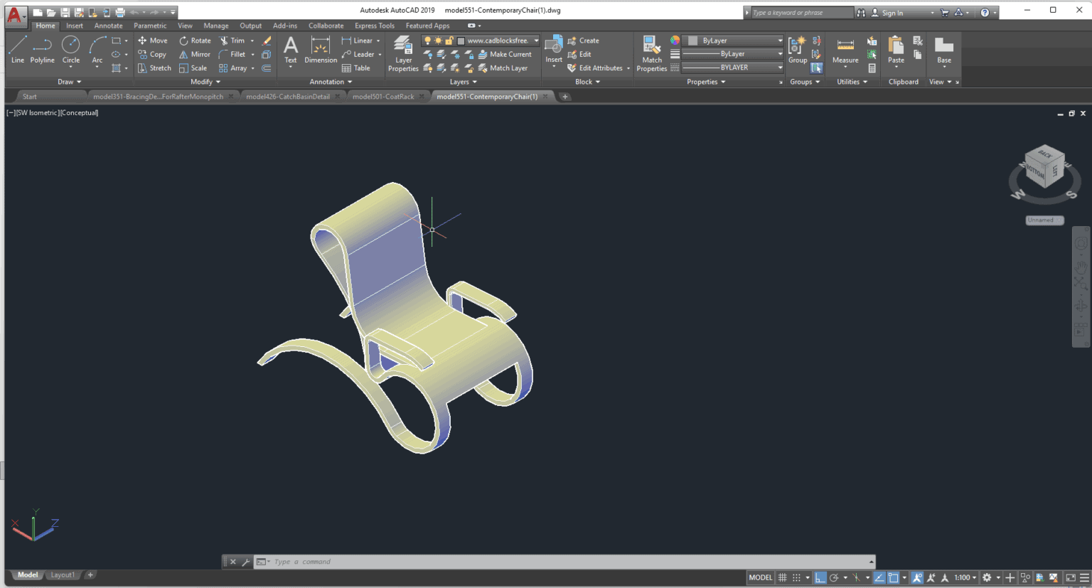 GAMBAR AUTOCAD_Detailing CAD_Modeling model dwg551-600 | Sipilpedia