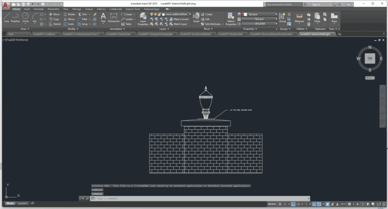 GAMBAR AUTOCAD_Detailing CAD_Modeling model dwg851-900 | Sipilpedia