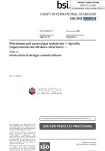 ISO/DIS 19901-4 Geotechnical Design Considerations | Sipilpedia