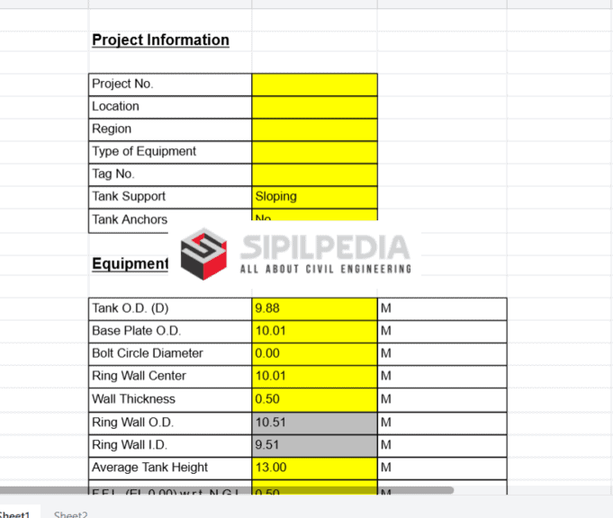 Tank Foundation Design | Sipilpedia